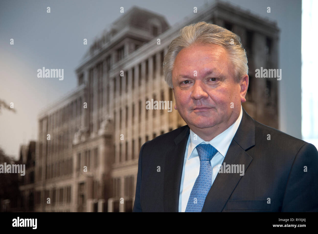 Duesseldorf, Deutschland. 13th Mar, 2019. Armin PAPPERGER, Chairman of ...