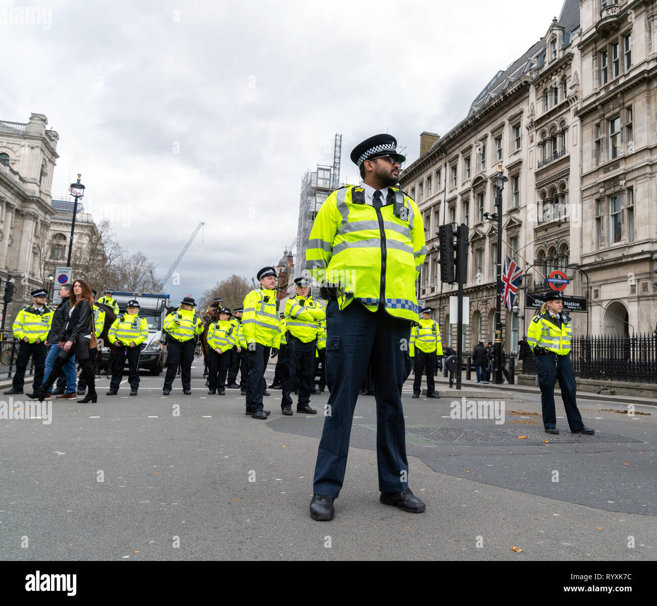 Westminster police hi-res stock photography and images - Alamy