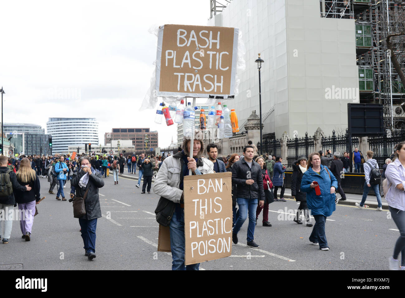 London, UK. 15th Mar, 2019. School climate strike March 15th 2019 ...