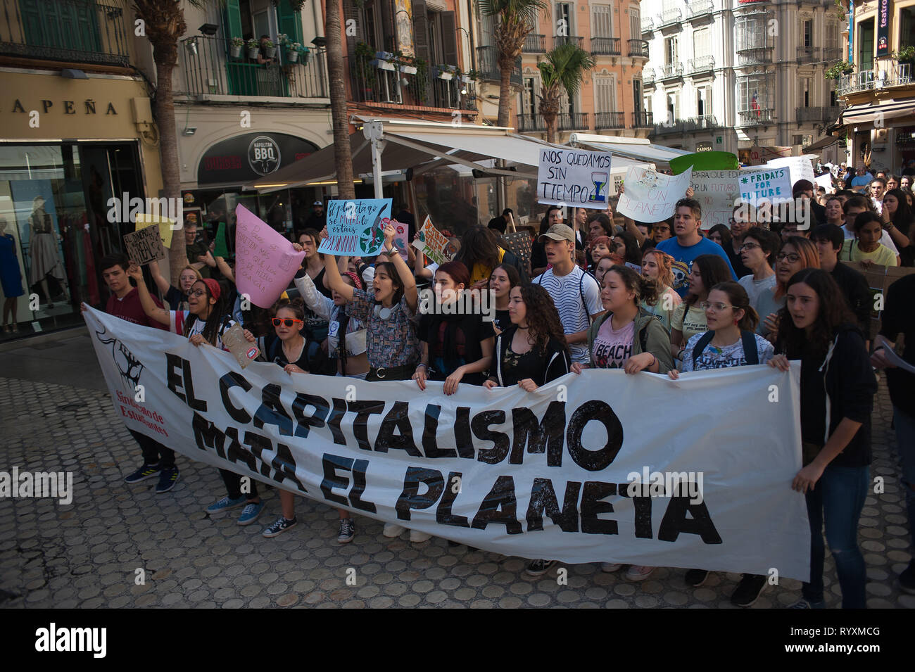 Slogan fight capitalism hi-res stock photography and images - Alamy