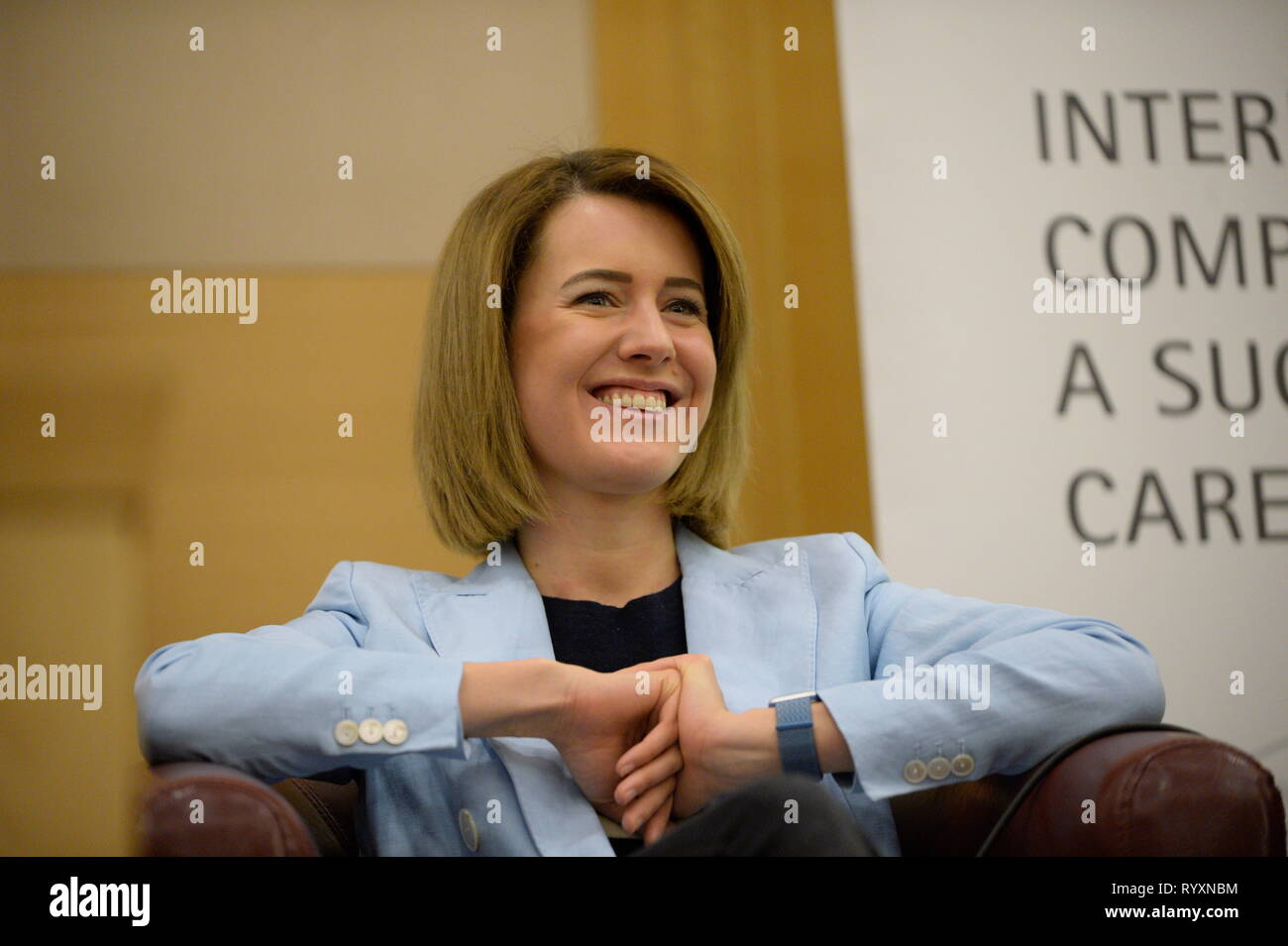 Vienna, Austria. March 15, 2019. Elections to the European Parliament ...