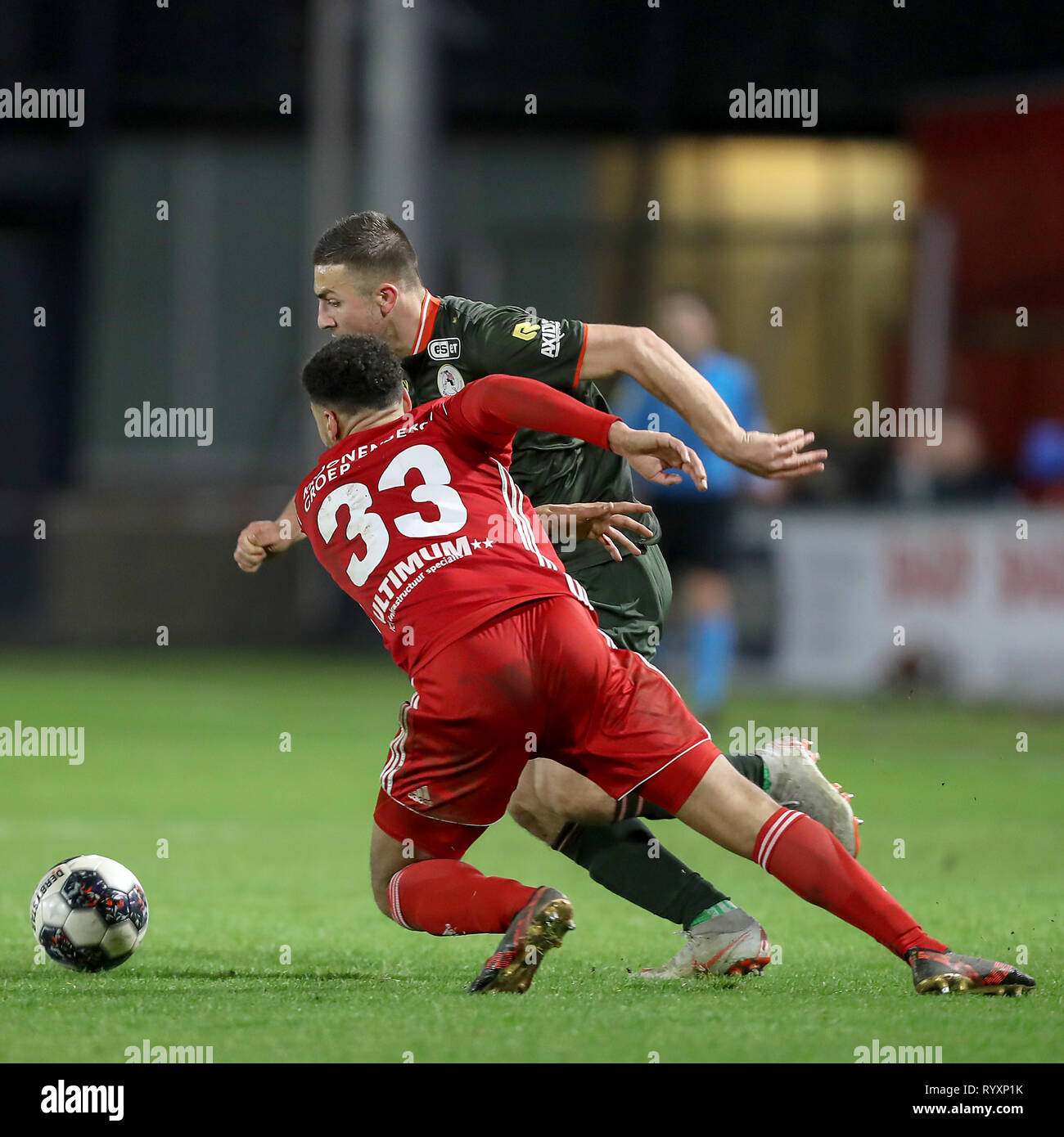 ALMERE - 15-03-2019 , Yanmar Stadion , Football , season 2018 / 2019 ...