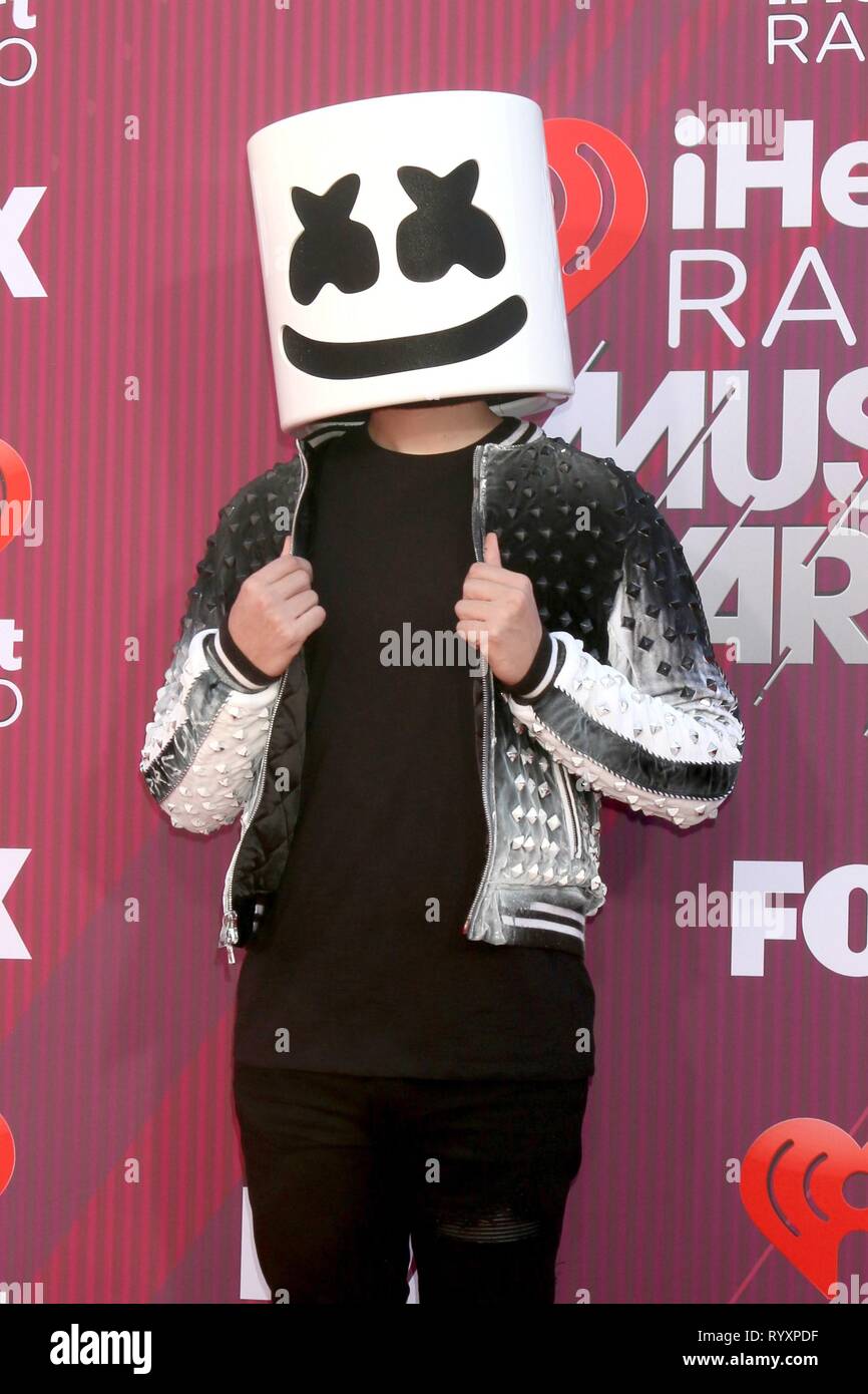 Los Angeles, CA, USA. 14th Mar, 2019. Marshmello at arrivals for 2019 ...
