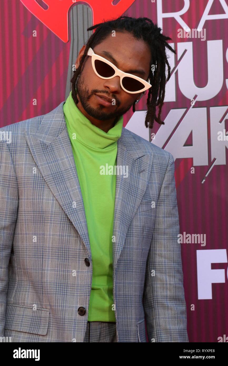 Los Angeles, CA, USA. 14th Mar, 2019. Miguel, Miguel Pimentel at ...