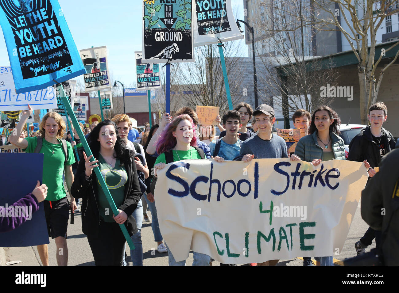 Climate change usa banner 2019 hi-res stock photography and images - Alamy