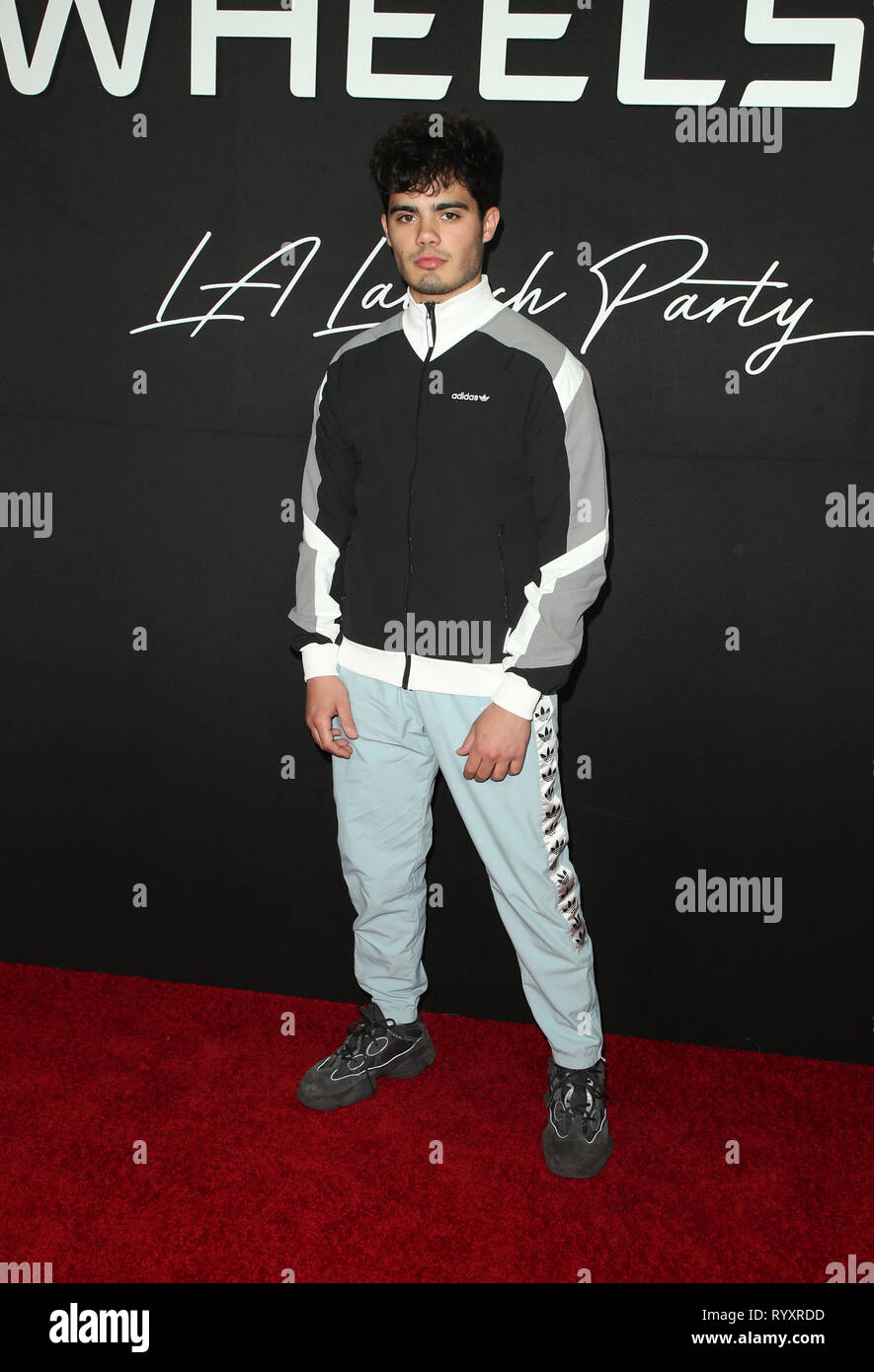 Los Angeles, Ca, USA. 14th Mar, 2019. Emery Kelly, at the Launch of ...