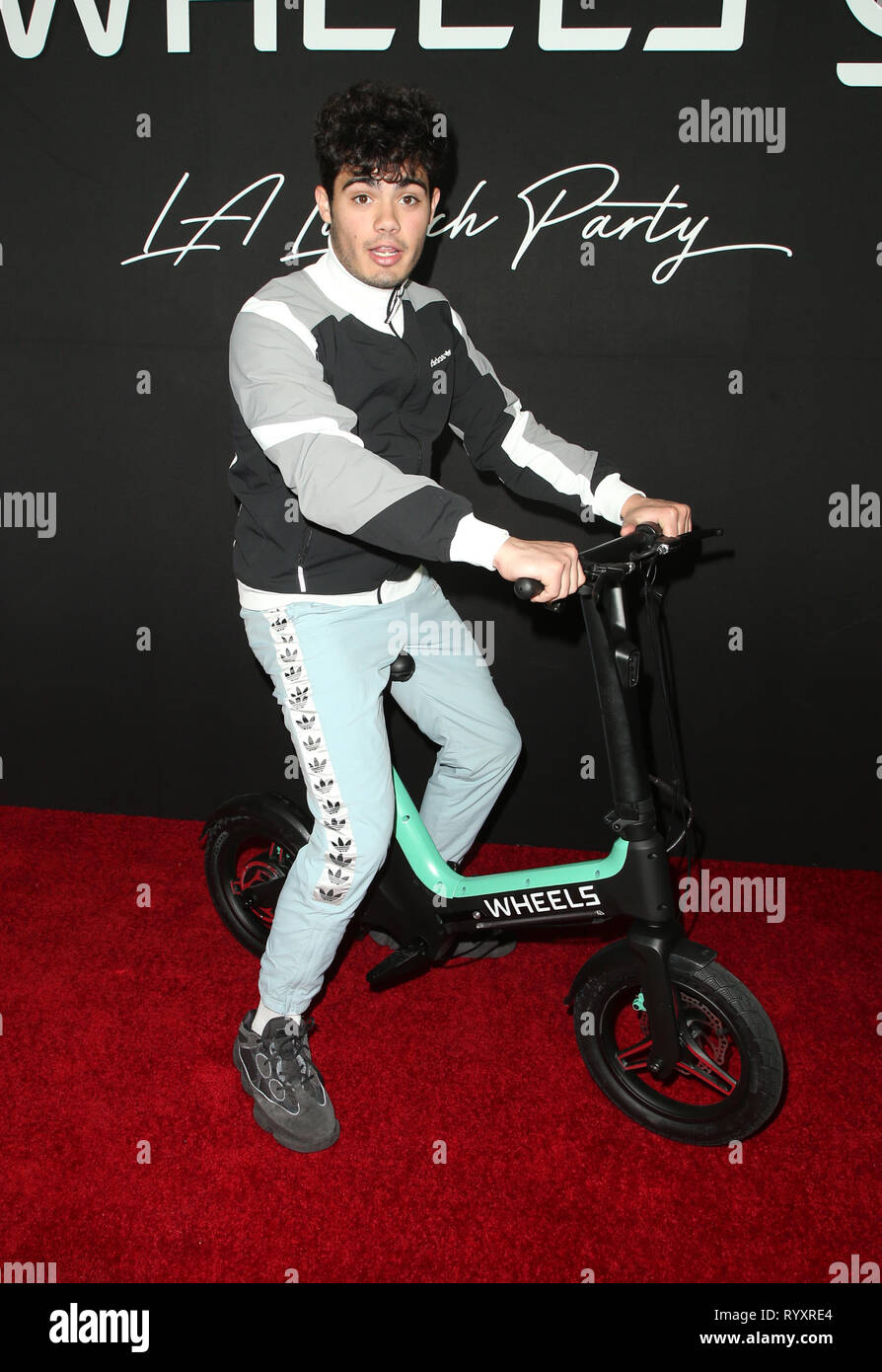 Los Angeles, Ca, USA. 14th Mar, 2019. Emery Kelly, at the Launch of ...