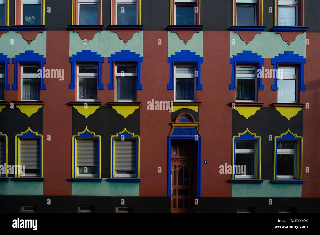 Magdeburg, Germany. 08th Feb, 2019. Building in the Otto-Richter ...