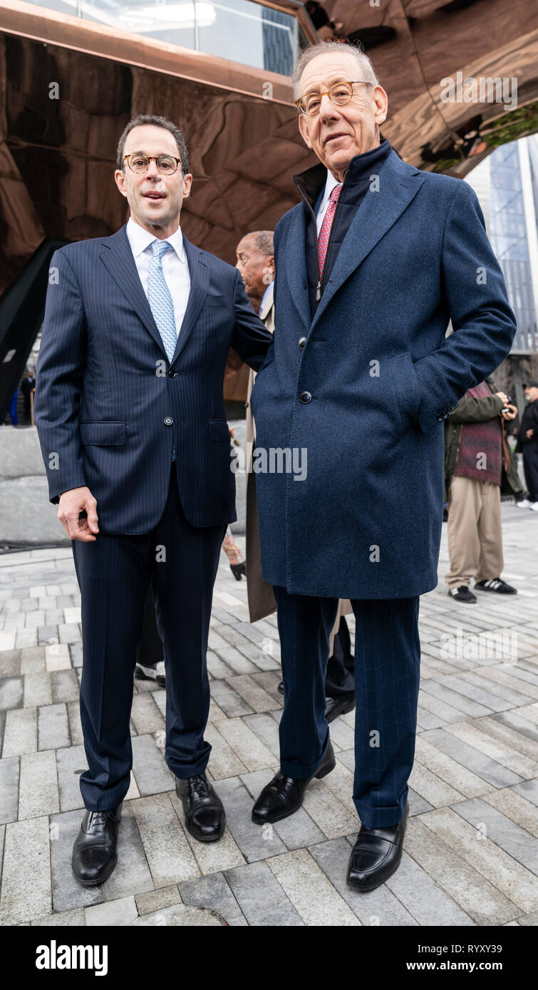 New York, NY - March 15, 2019: Hudson Yards is lagest private ...