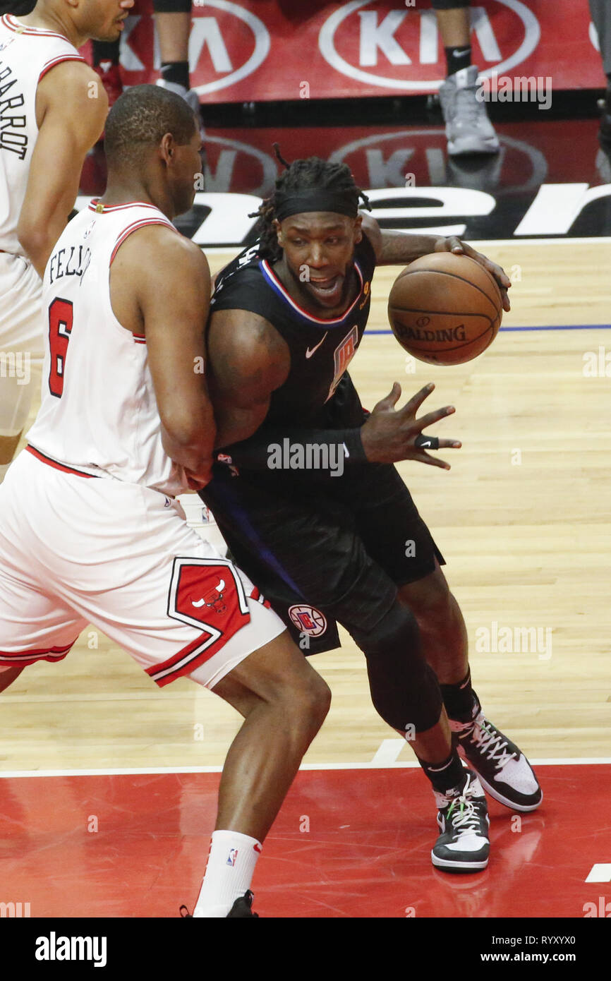 Los Angeles, California, USA. 15th Mar, 2019. Los Angeles Clippers ...