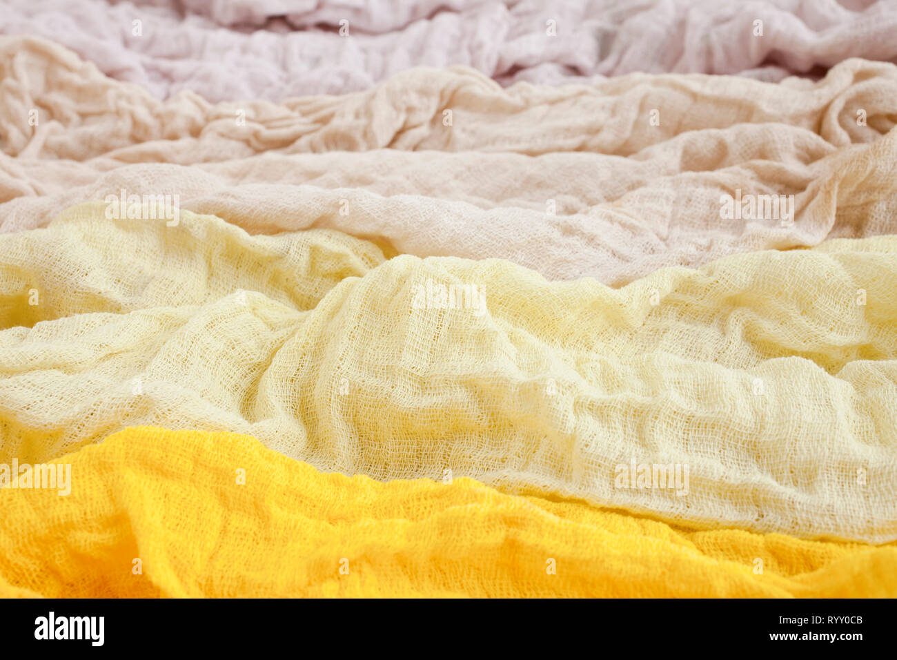 mix of old linen rags Stock Photo - Alamy