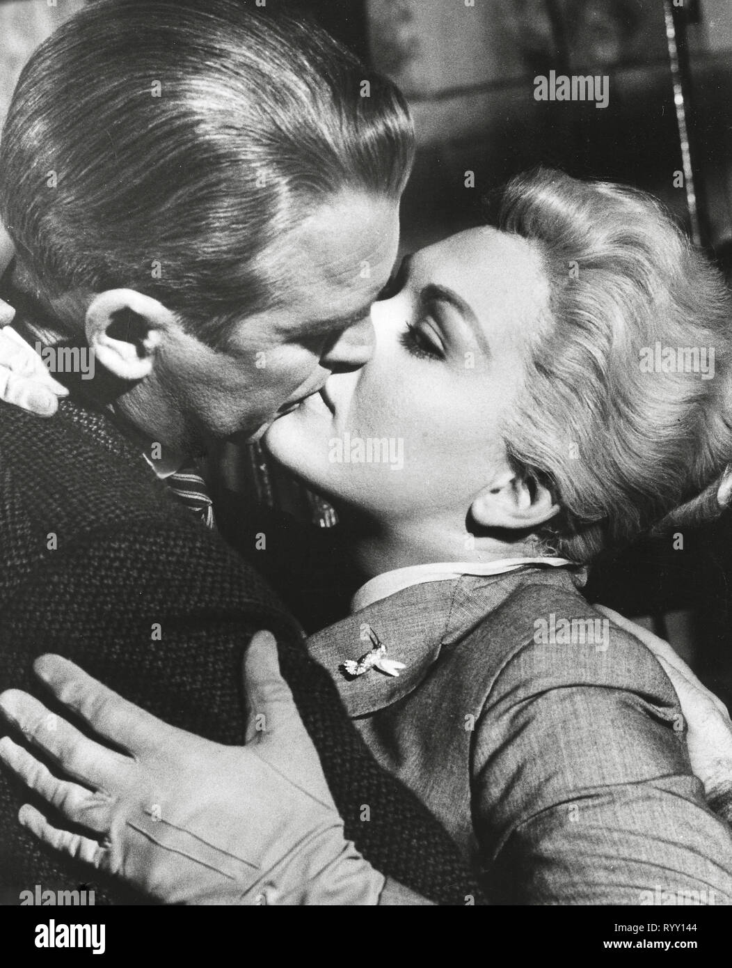 Kim Novak James Stewart Vertigo 1958 Paramount File Reference