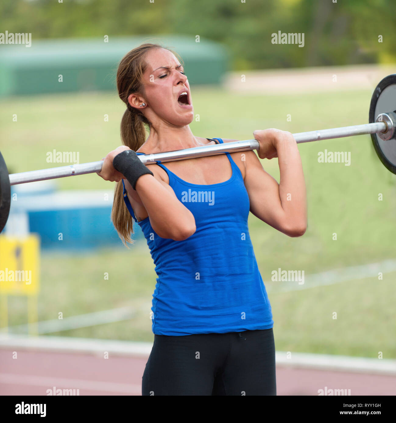 Weightlifting competition hi-res stock photography and images - Alamy