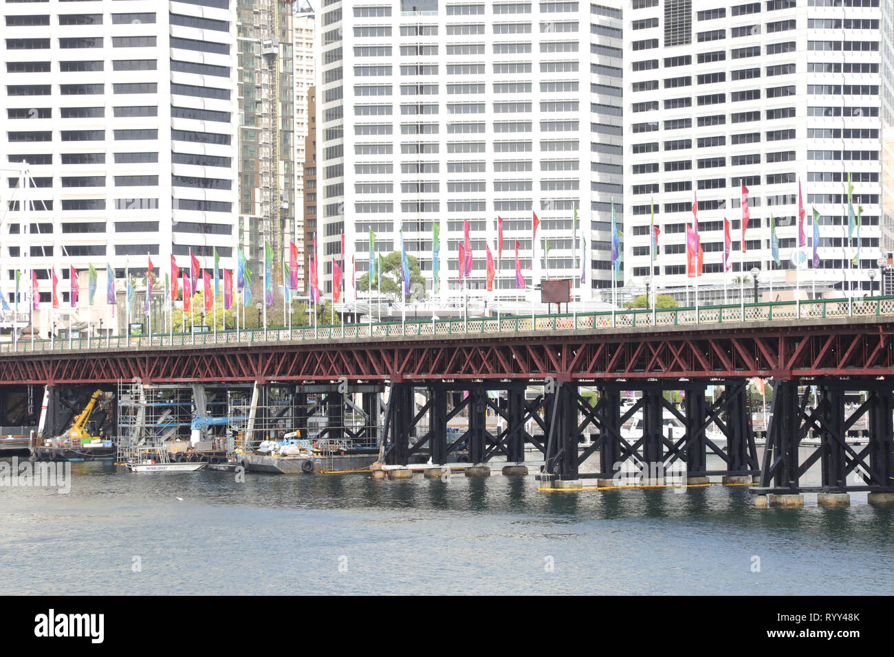 Pyrmont Bridge in Sydney, Australia Stock Photo - Alamy