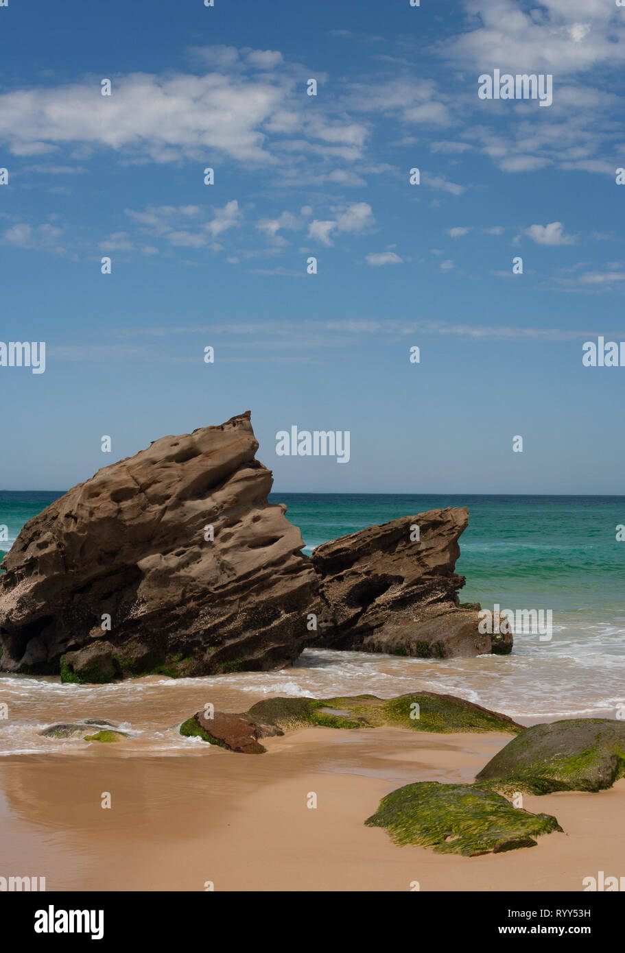 Beautiful rocky coastline waves hi-res stock photography and images - Alamy