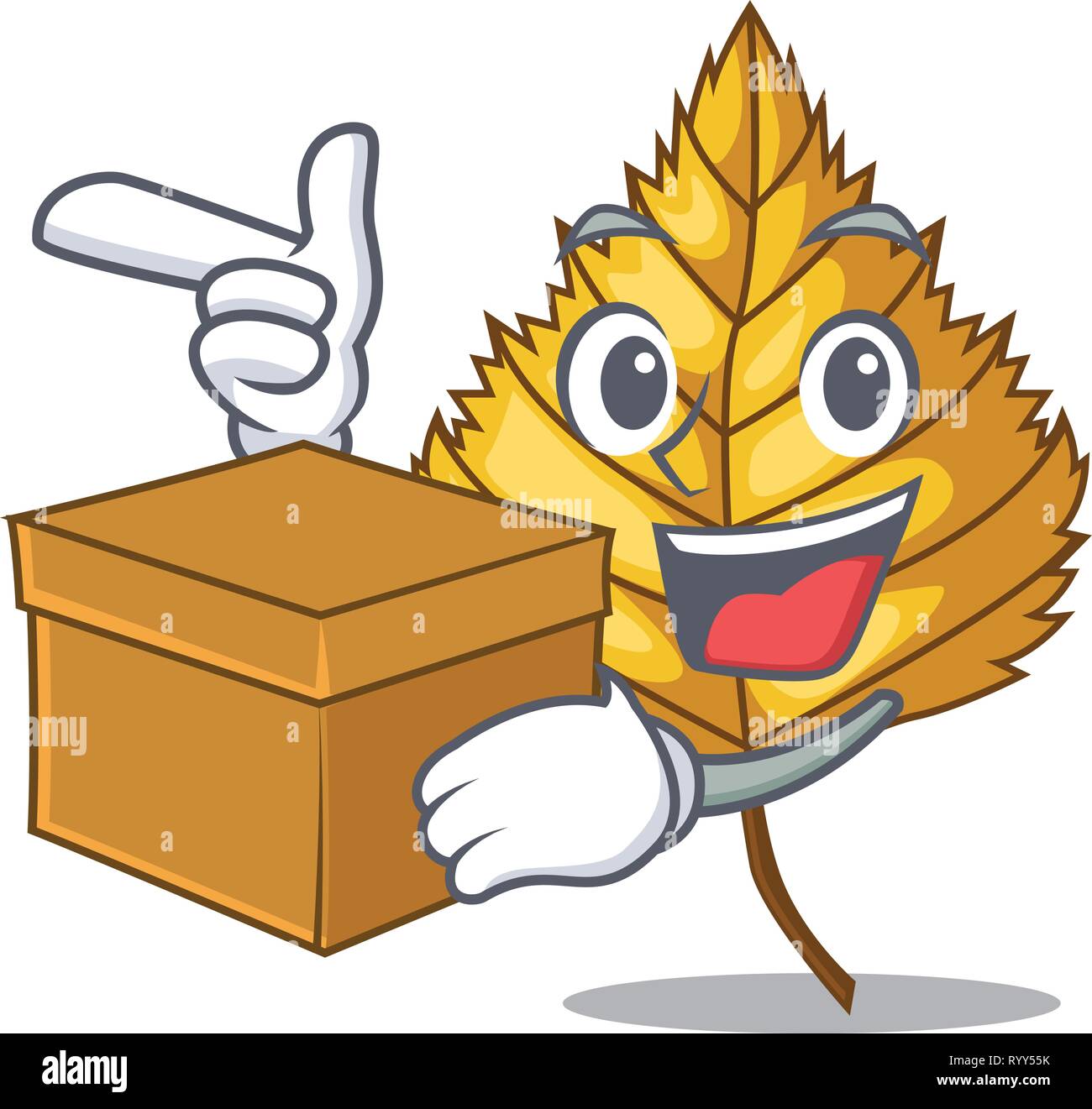 Birch box Stock Vector Images - Alamy