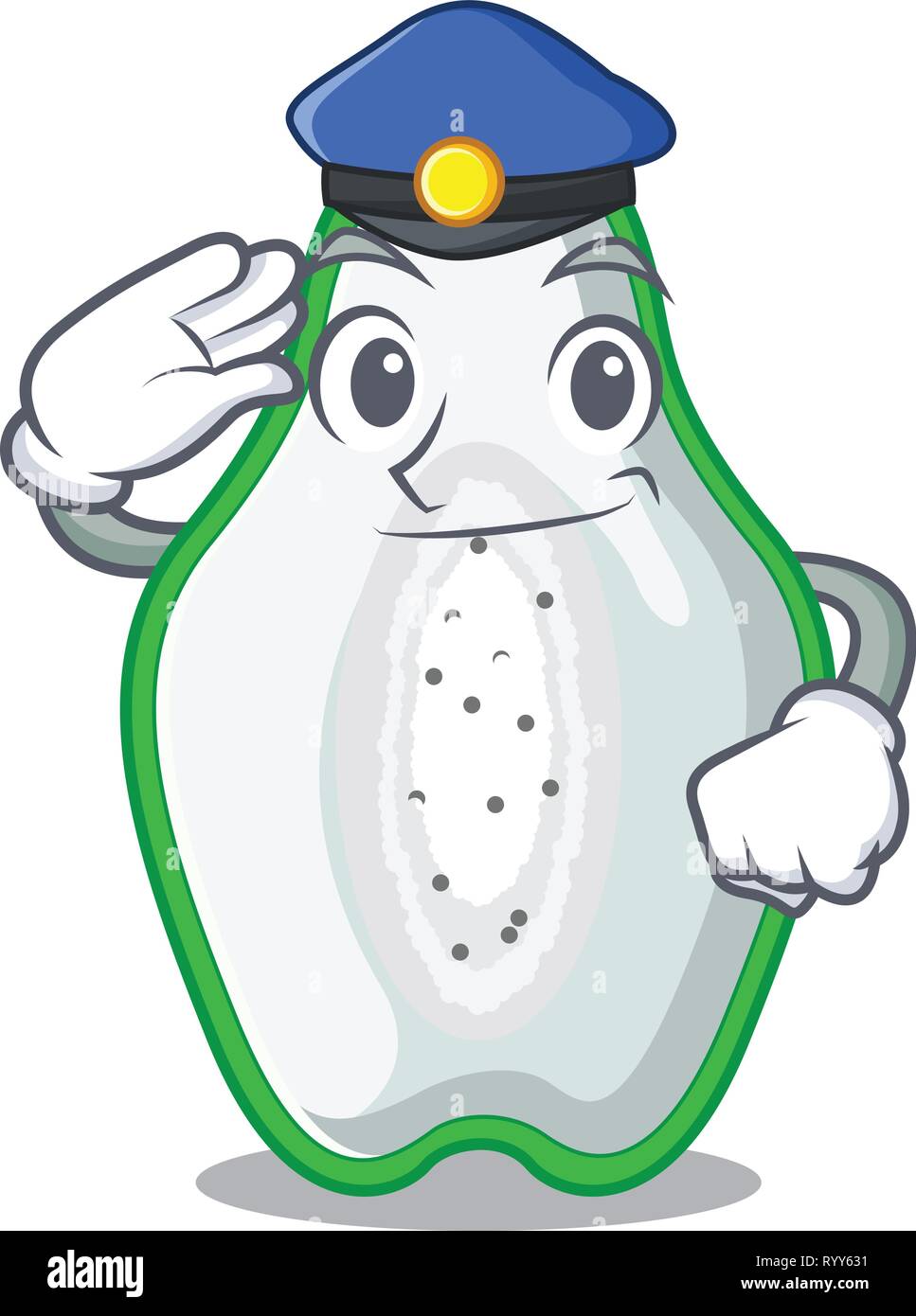 Papaya tree green papayas Stock Vector Images - Alamy