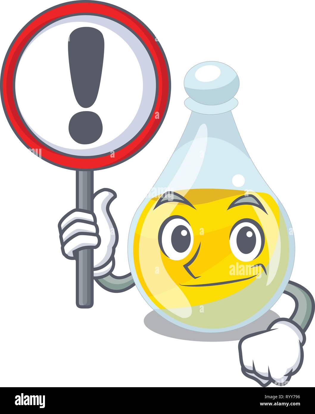 With sign sesame oil in a cartoon bottle Stock Vector Image & Art - Alamy