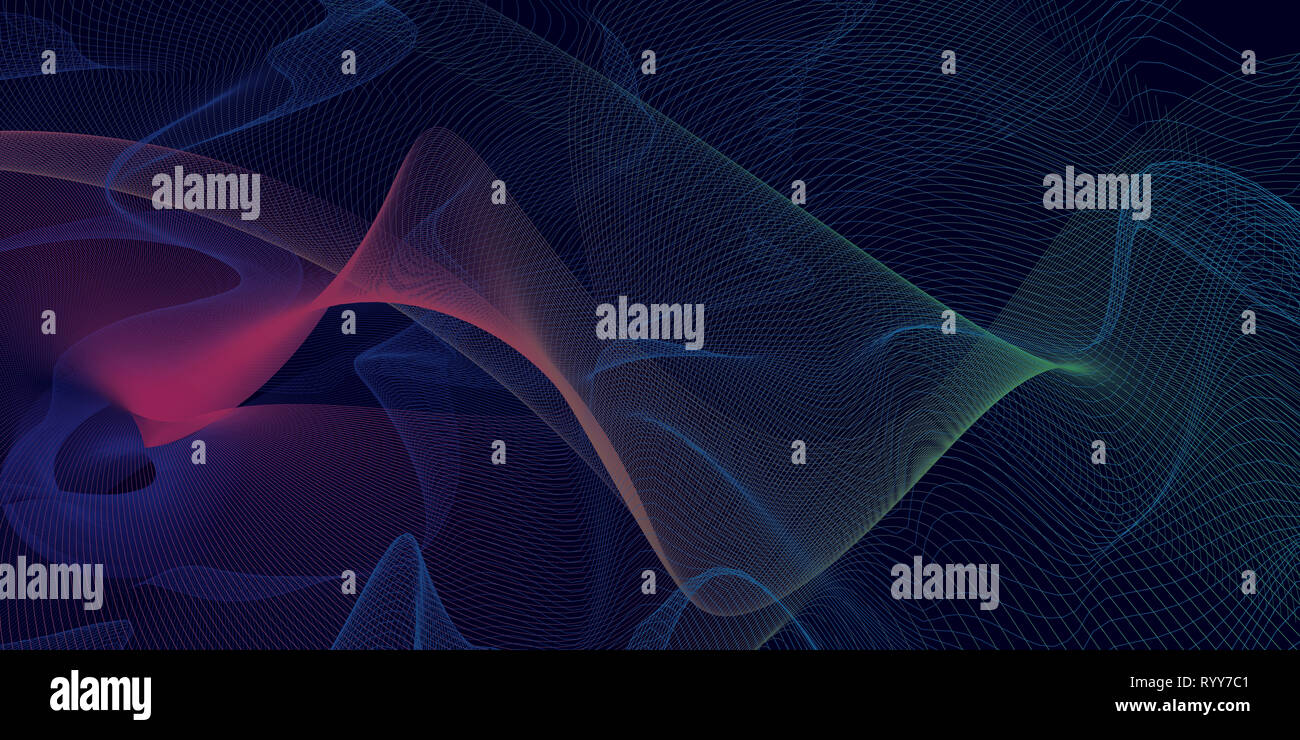 Soothing Energy Background with Pattern Line Design Concept Stock Photo ...