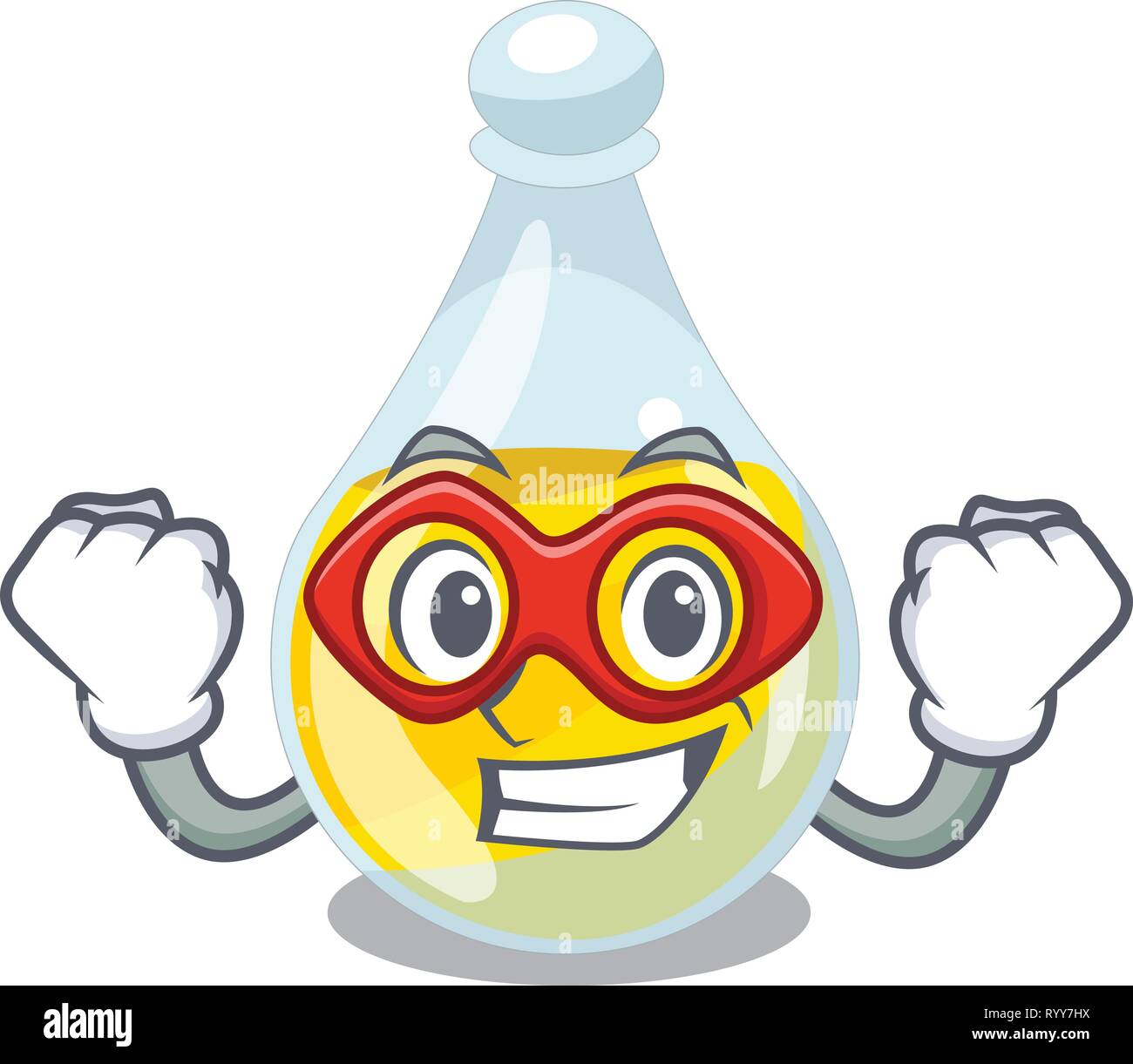 Super hero sesame oil isolated with the cartoon Stock Vector Image ...