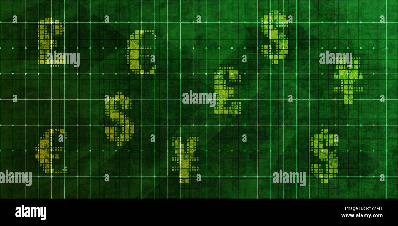International Trade Currencies as a Wallpaper Pattern Stock Photo - Alamy