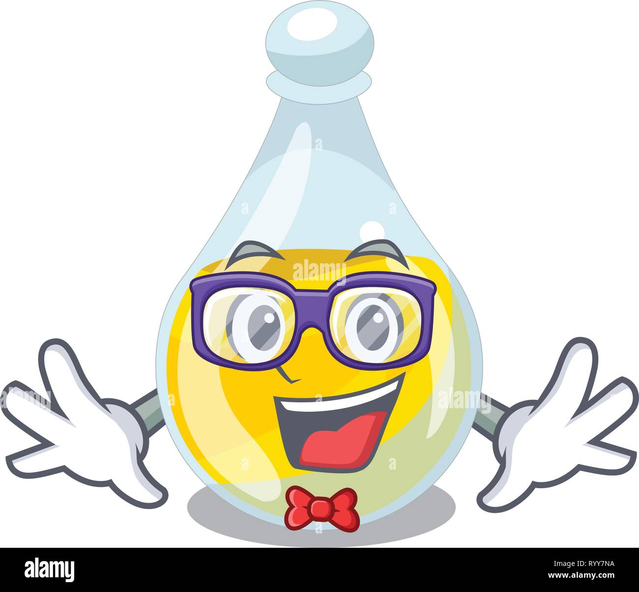 Geek sesame oil isolated with the cartoon Stock Vector Image & Art - Alamy