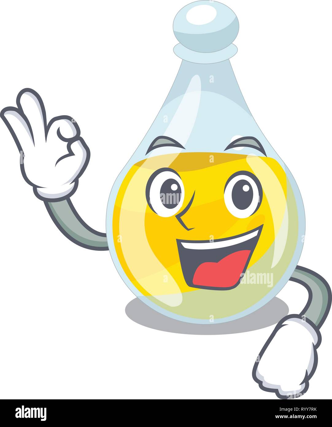 Okay sesame oil isolated with the cartoon Stock Vector Image & Art - Alamy