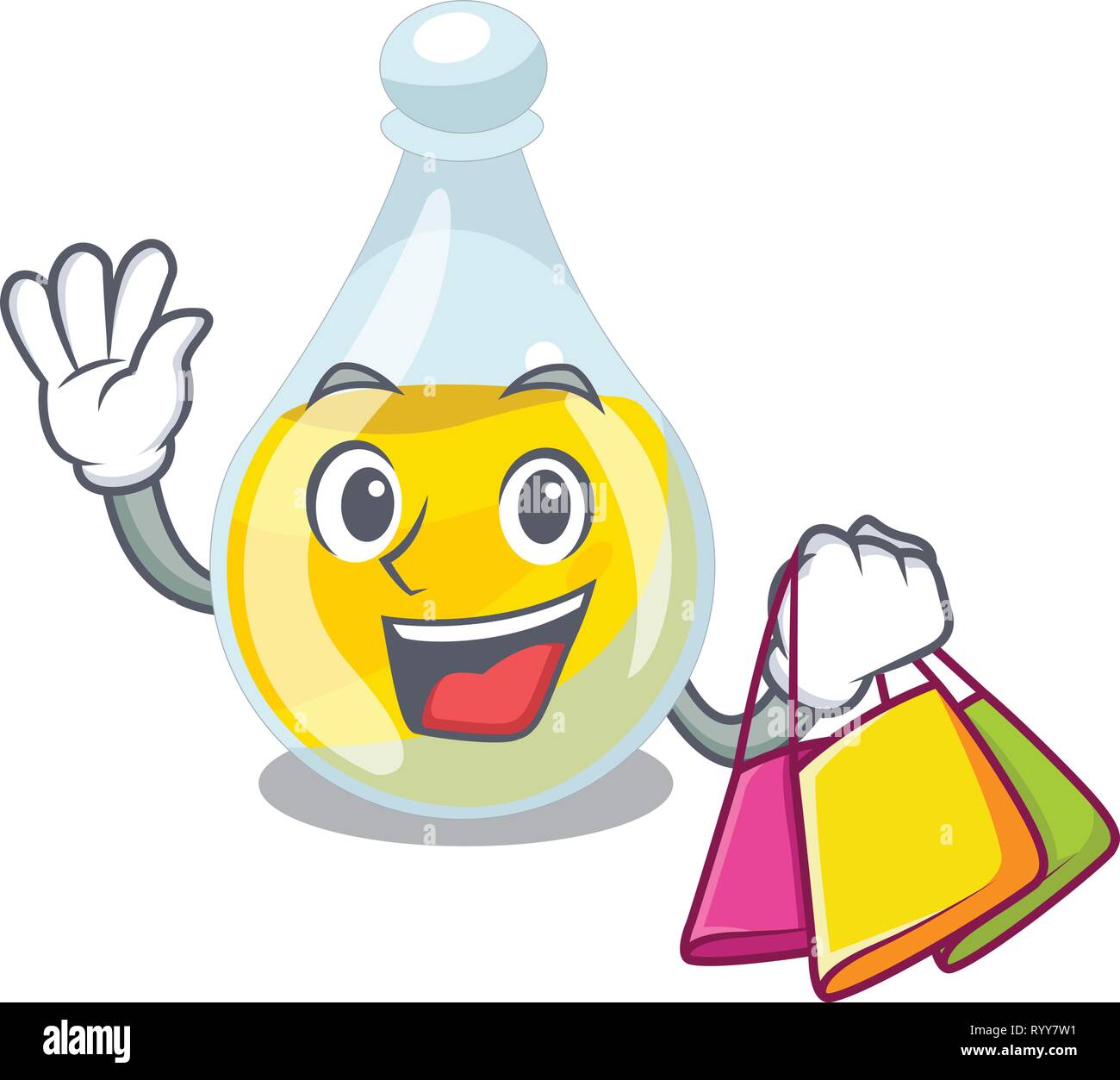 Shopping sesame oil isolated with the cartoon Stock Vector Image & Art ...