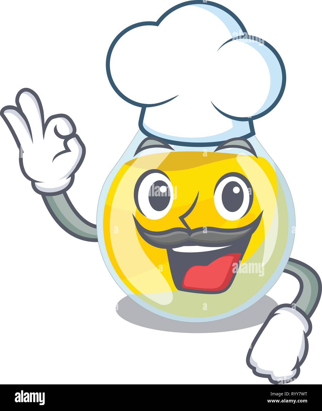 Chef sesame oil isolated with the cartoon Stock Vector Image & Art - Alamy