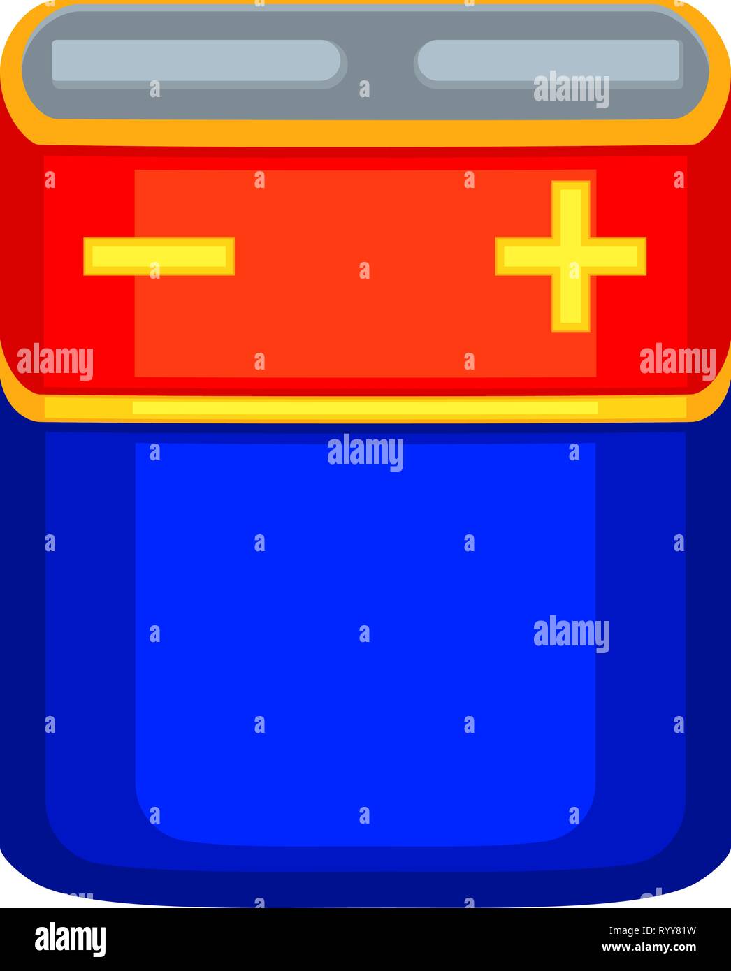 Battery accumulator charge gadget Stock Vector Images - Alamy