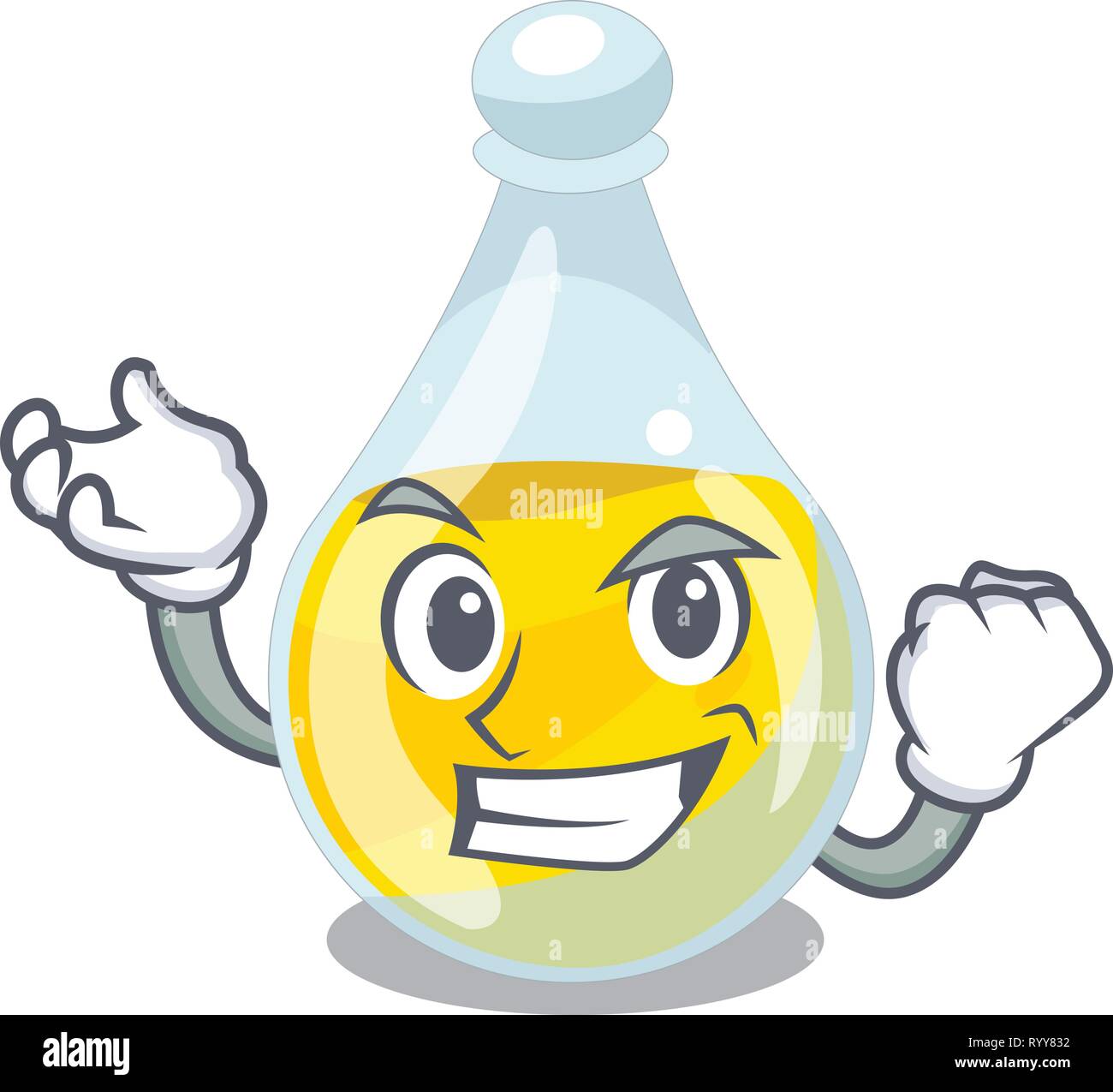 Successful sesame oil isolated with the cartoon Stock Vector Image ...