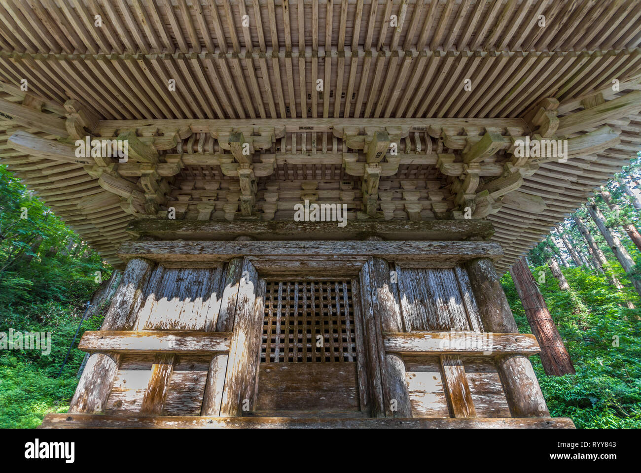 Haguro five storied pagoda hi-res stock photography and images - Alamy