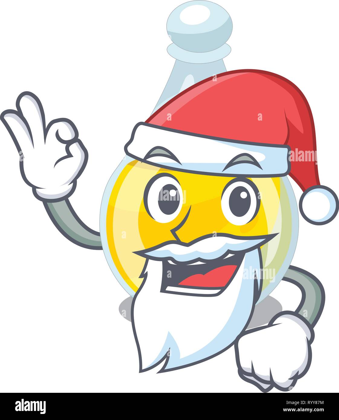 Santa sesame oil in the character shape Stock Vector Image & Art - Alamy