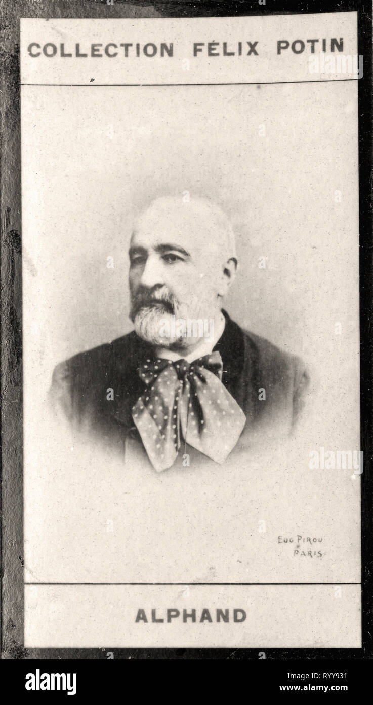 Photographic Portrait Of Alphand From Collection Félix Potin, Early ...