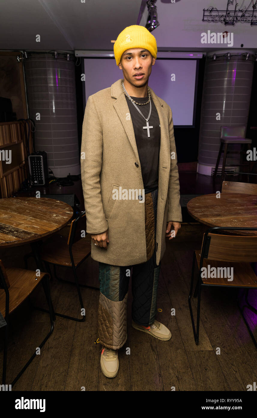 Rapper Kelvyn Colt attends a Notion Magazine x Zubrowka party Featuring ...