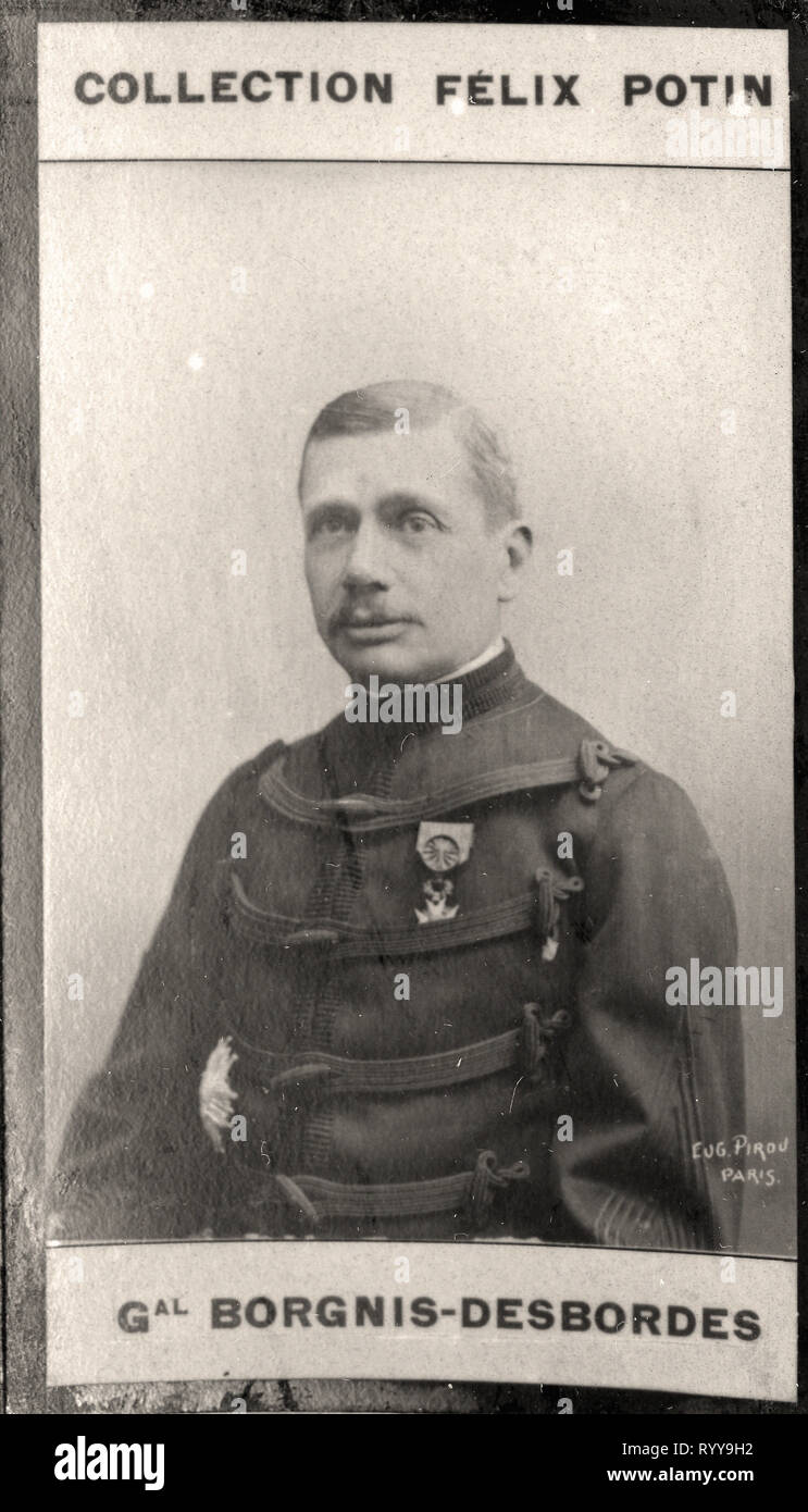 Photographic Portrait Of Borgnis Desbordes From Collection Félix Potin ...