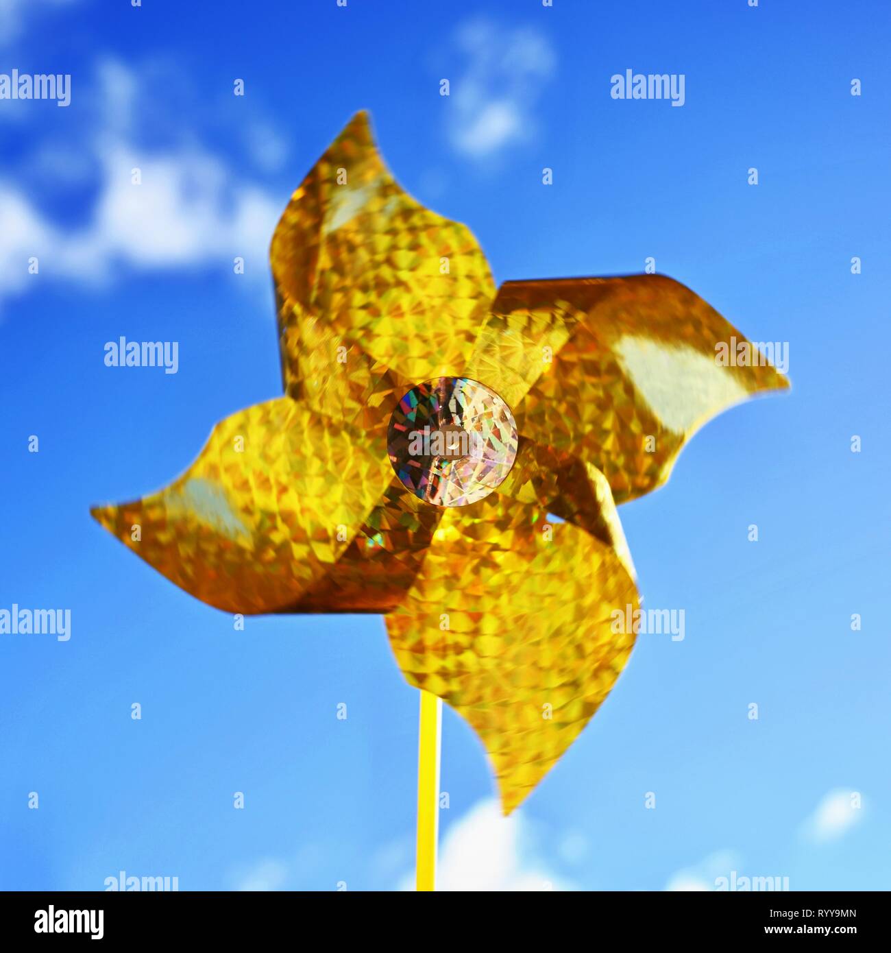 Wind fan toy hi-res stock photography and images - Alamy