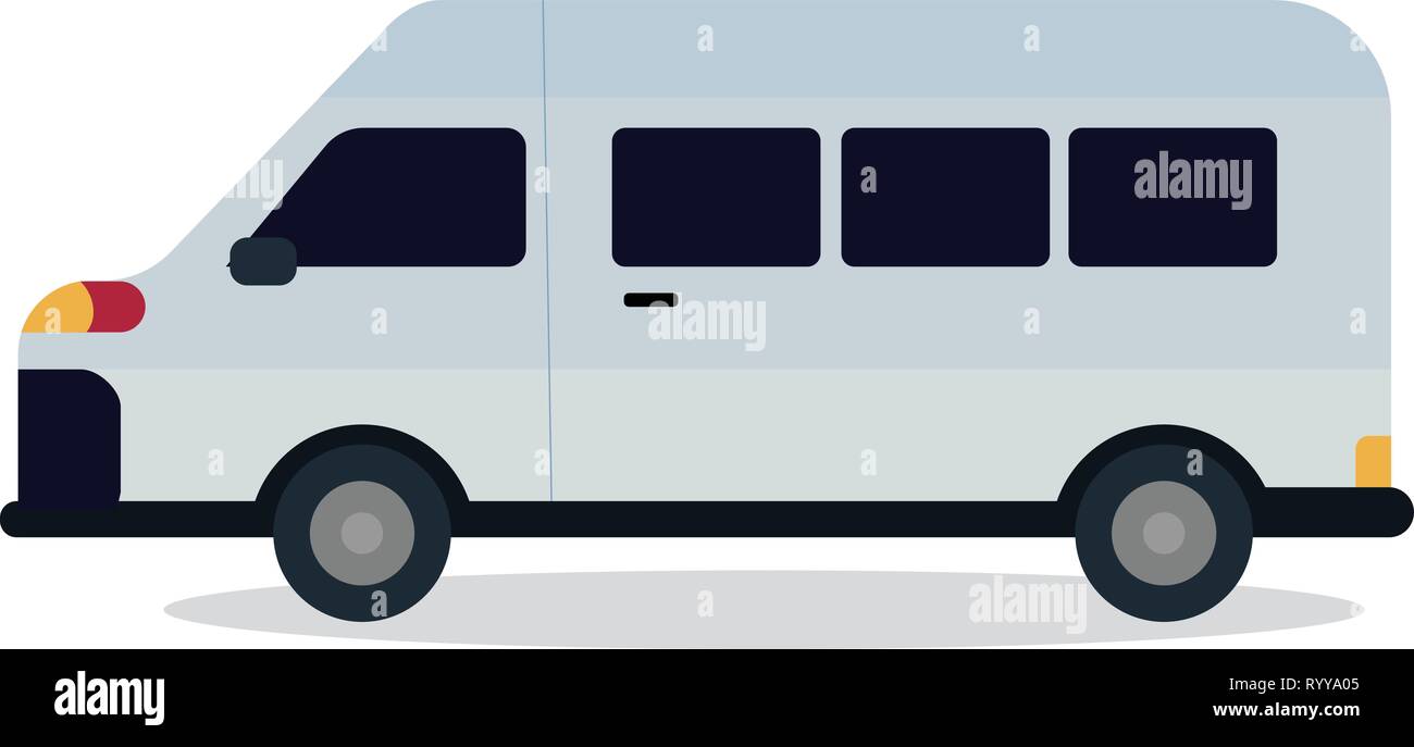 Cartoon style van hi-res stock photography and images - Alamy