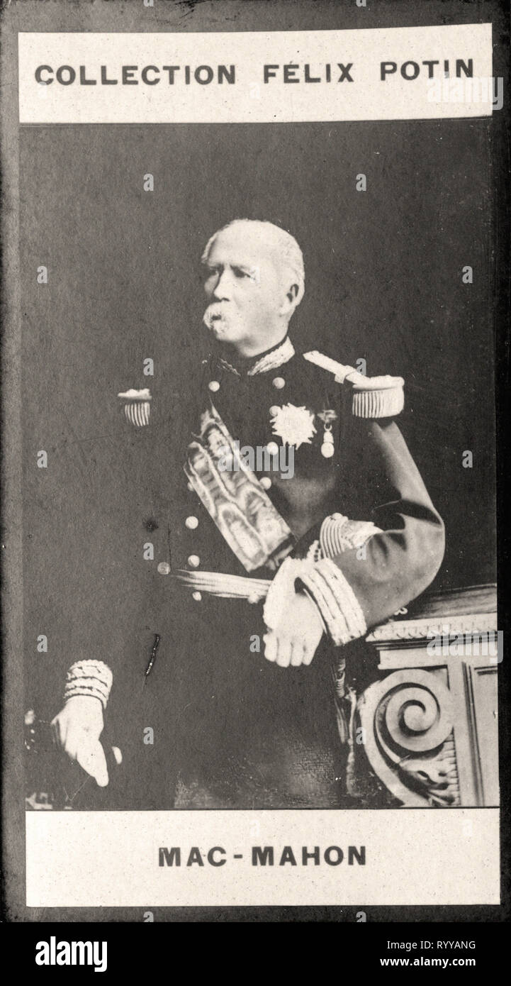 Photographic Portrait Of Mac Mahon From Collection Félix Potin, Early ...