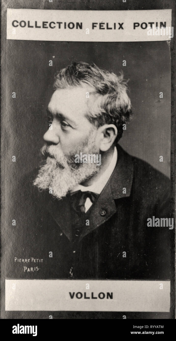 Photographic Portrait Of Vollon From Collection Félix Potin, Early 20th ...