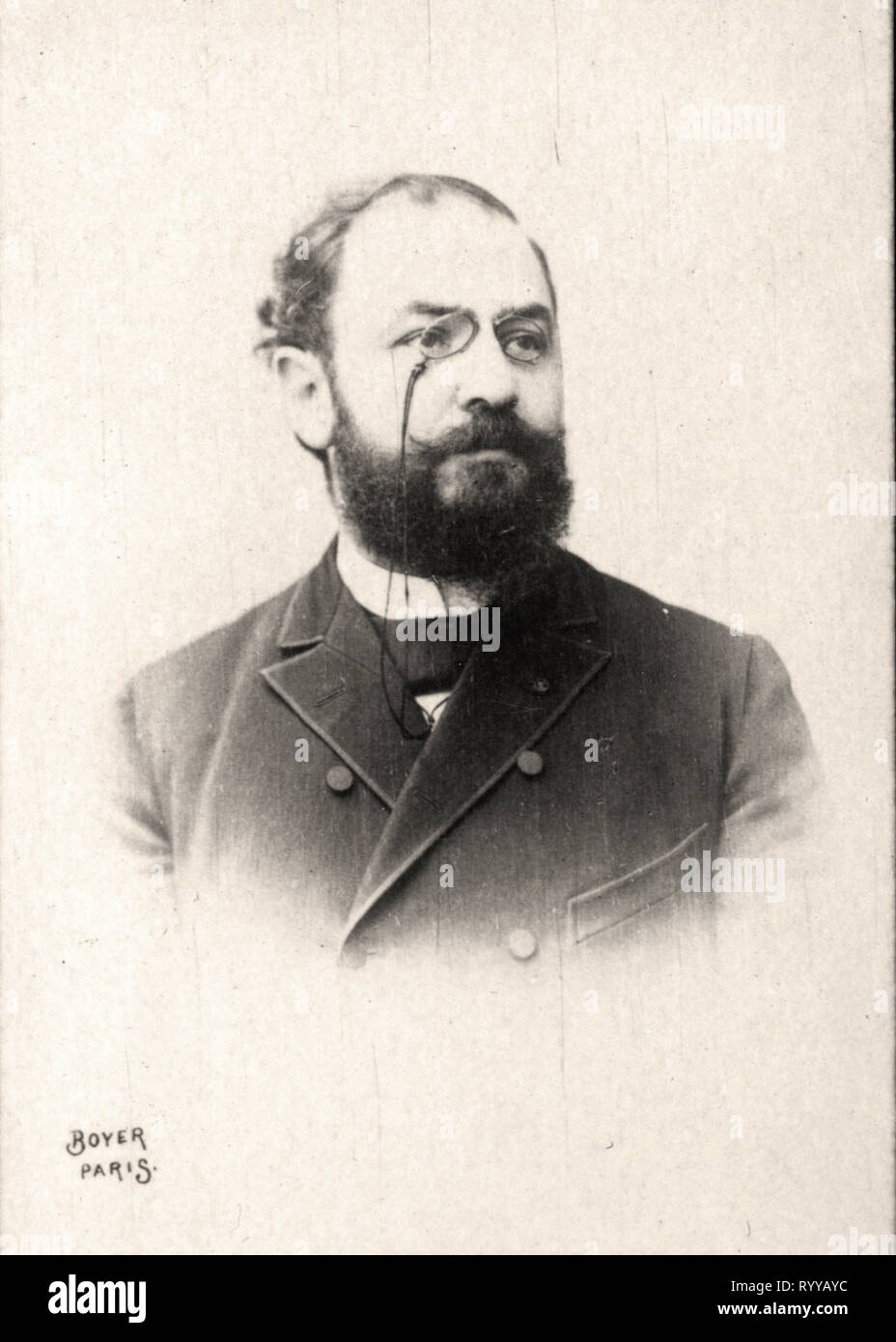 Photographic Portrait Of Bourgeois From Collection Félix Potin, Early ...