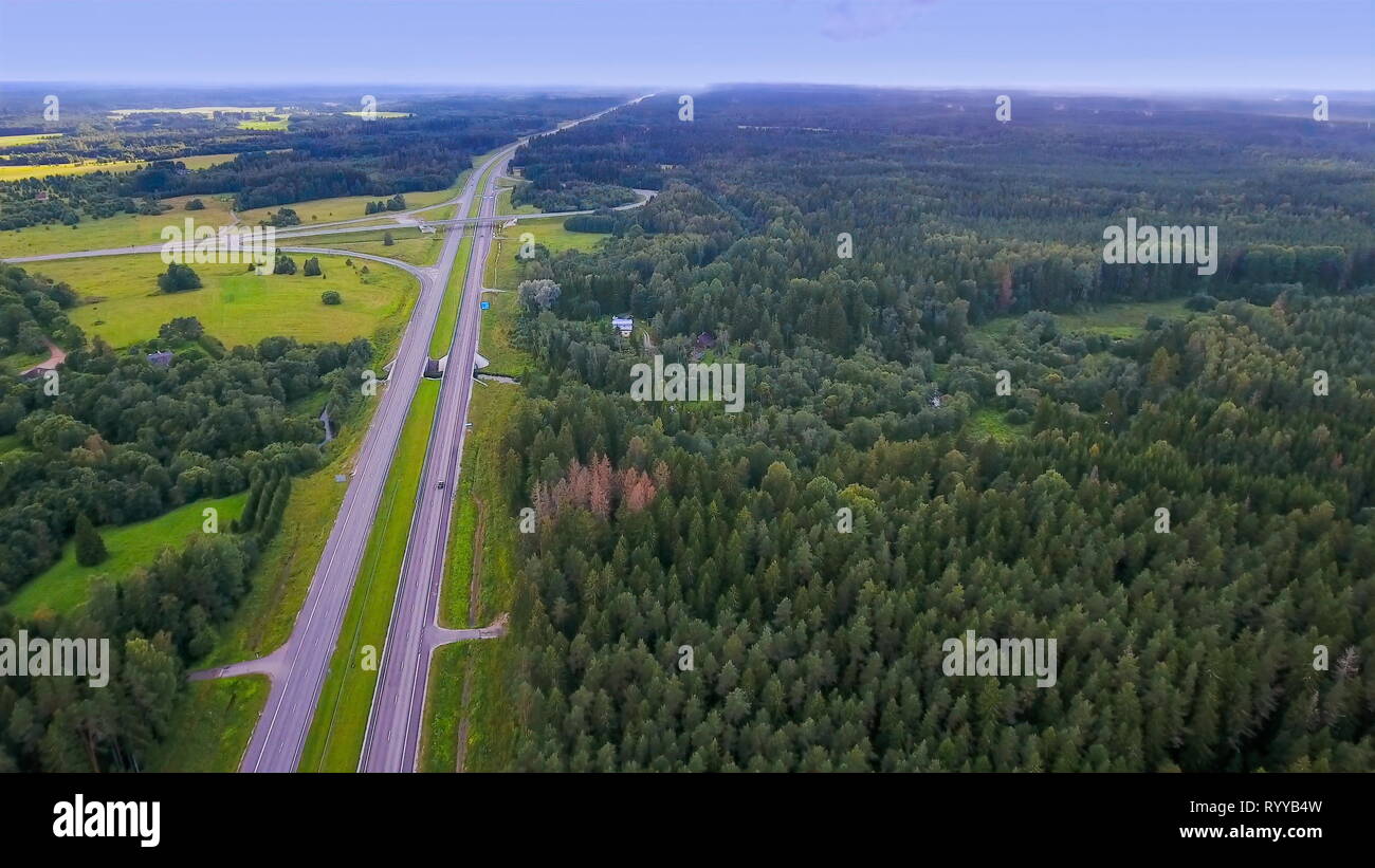 High angle view cars on hi-res stock photography and images - Alamy