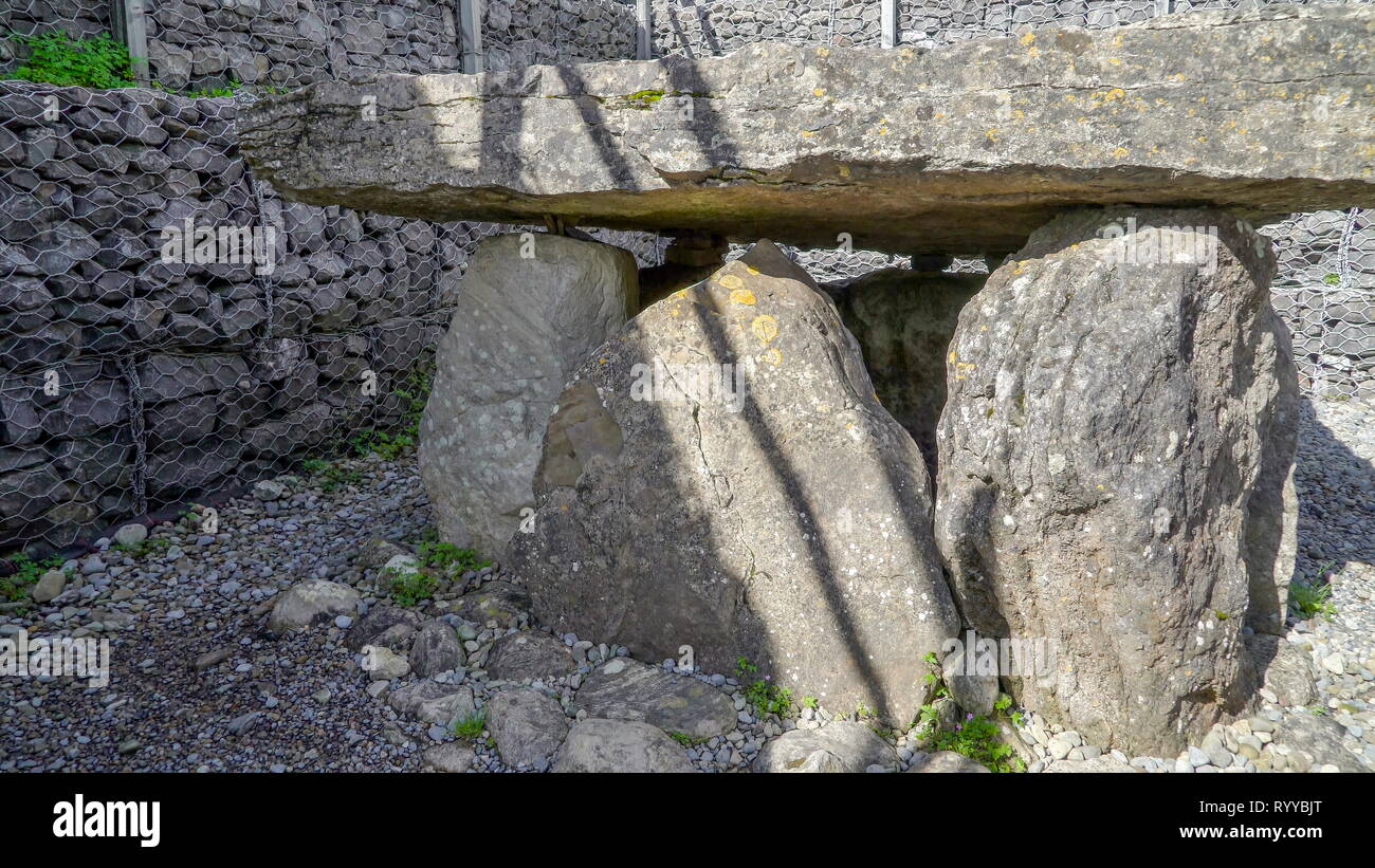 One of the stonehenge built in Carrowmore Cemetery it is like a table ...
