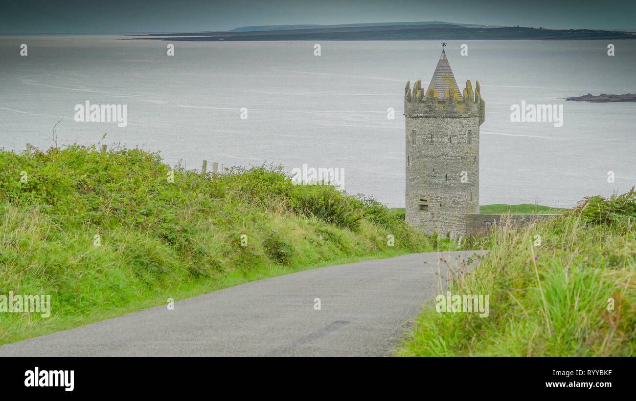 The Doonagore Castle in the coutnry of Ireland it is a small castle in ...