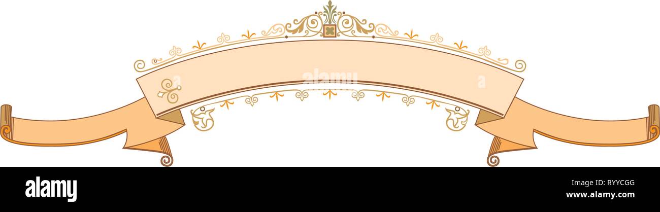 Vector - baroque frames and decorative elements - vintage banner with ...