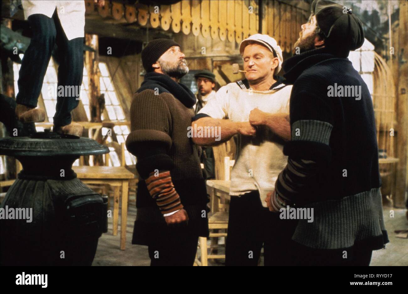 Robin Williams Popeye Boxing