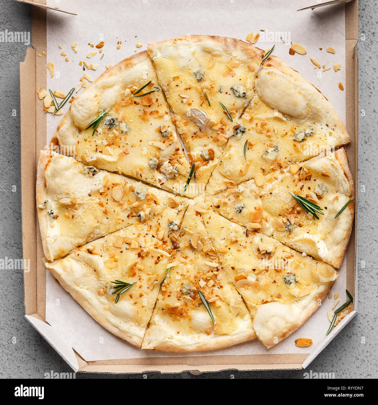 Greasy pizza box hi-res stock photography and images - Alamy