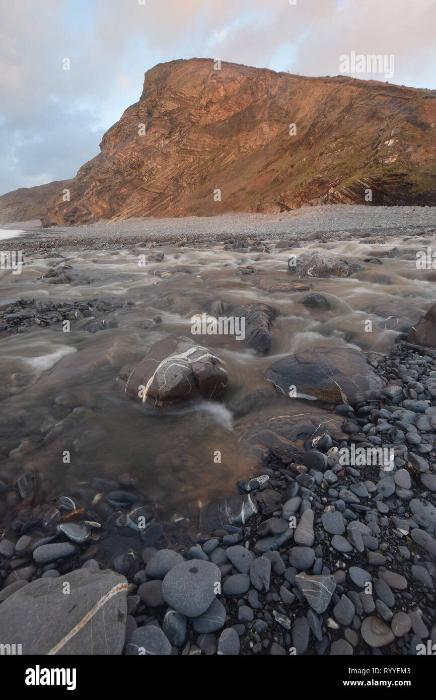 Cornwall millook haven hi-res stock photography and images - Alamy