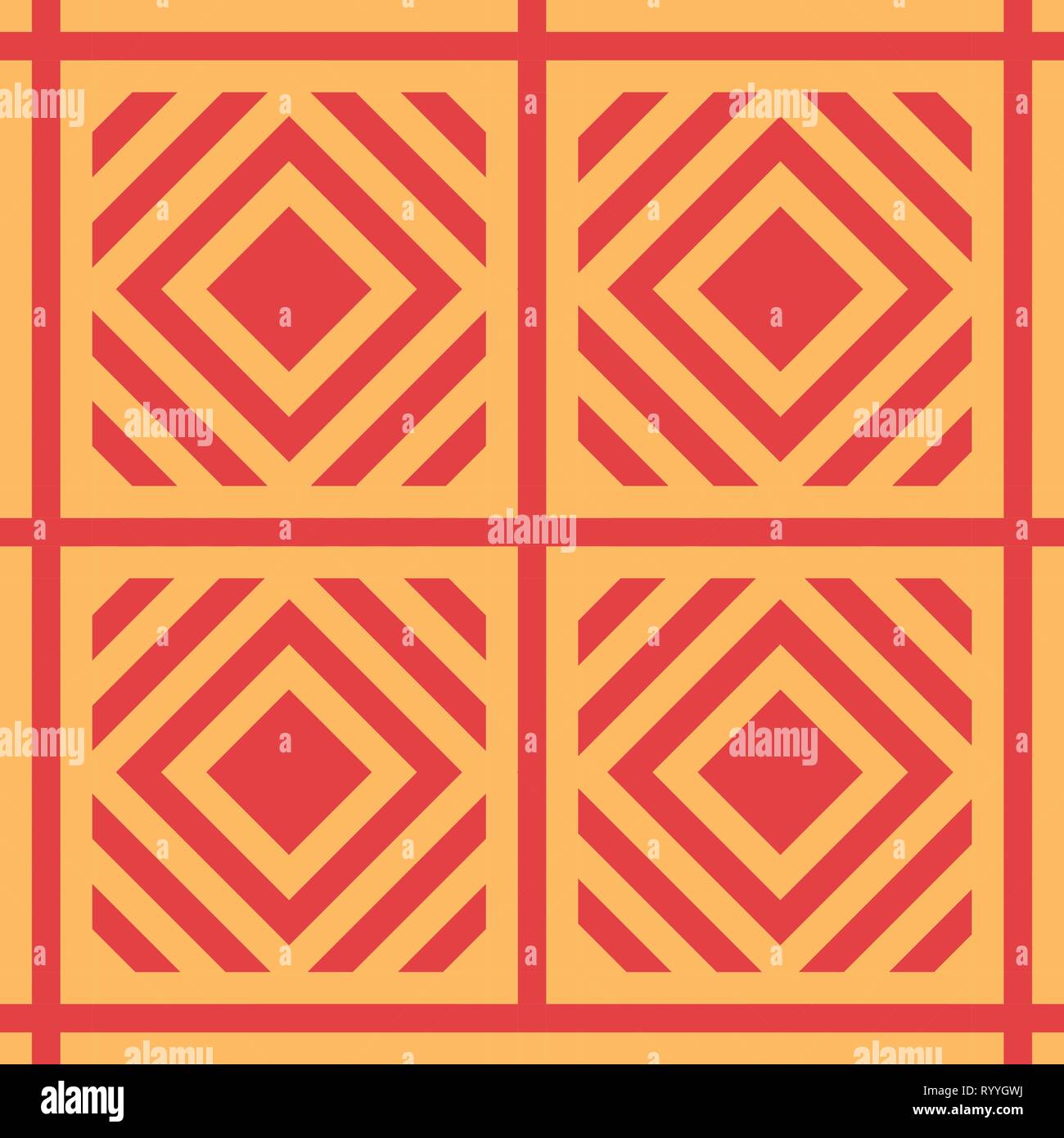 vector illustration geometric seamless pattern Stock Vector Image & Art ...