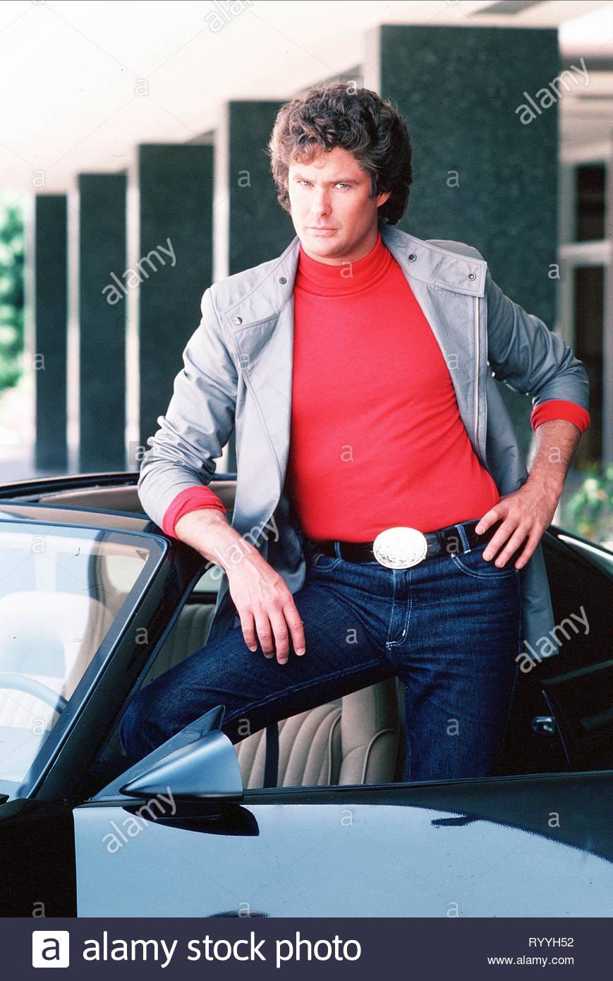 David Hasselhoff As Michael Knight High Resolution Stock Photography ...